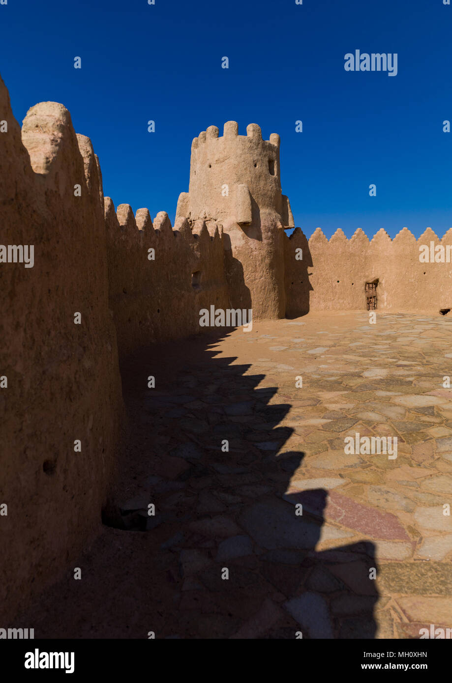 Inside court of qasr zaba'al, Al-Jawf Province, Sakaka, Saudi Arabia ...