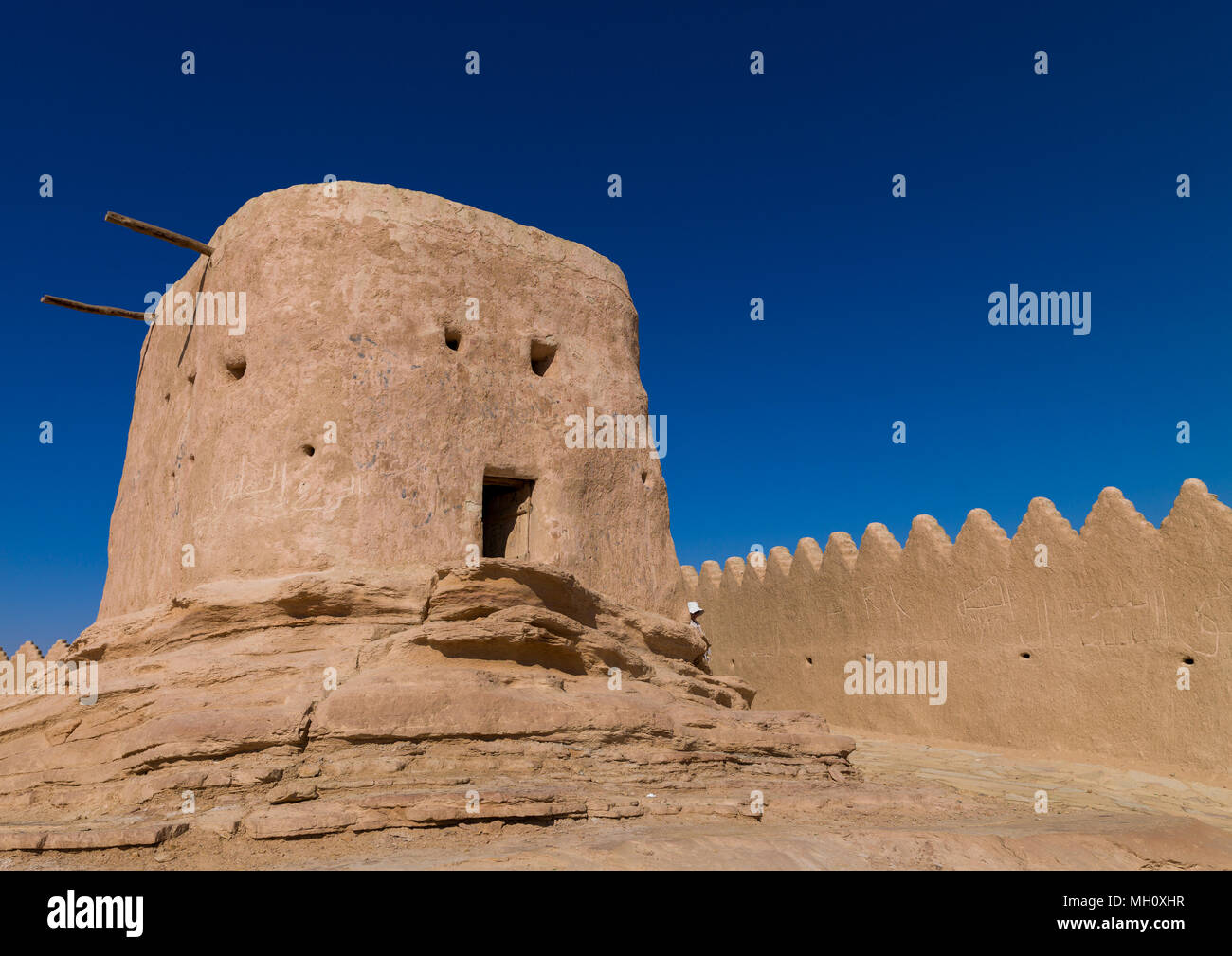 Inside court of qasr zaba'al, Al-Jawf Province, Sakaka, Saudi Arabia ...