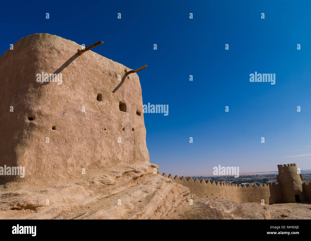 Inside court of qasr zaba'al, Al-Jawf Province, Sakaka, Saudi Arabia ...