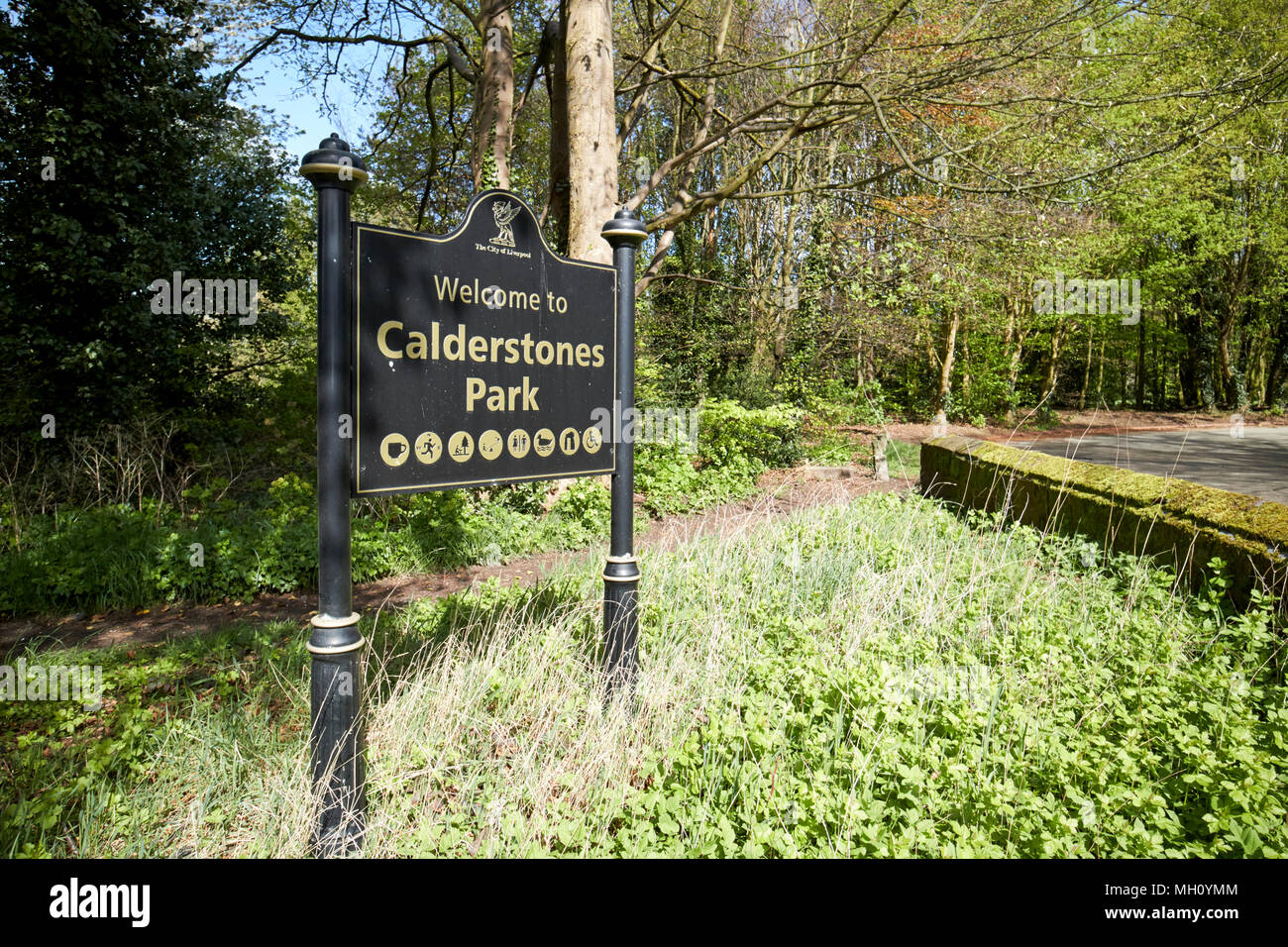 calderstones park liverpool merseyside england uk Stock Photo - Alamy