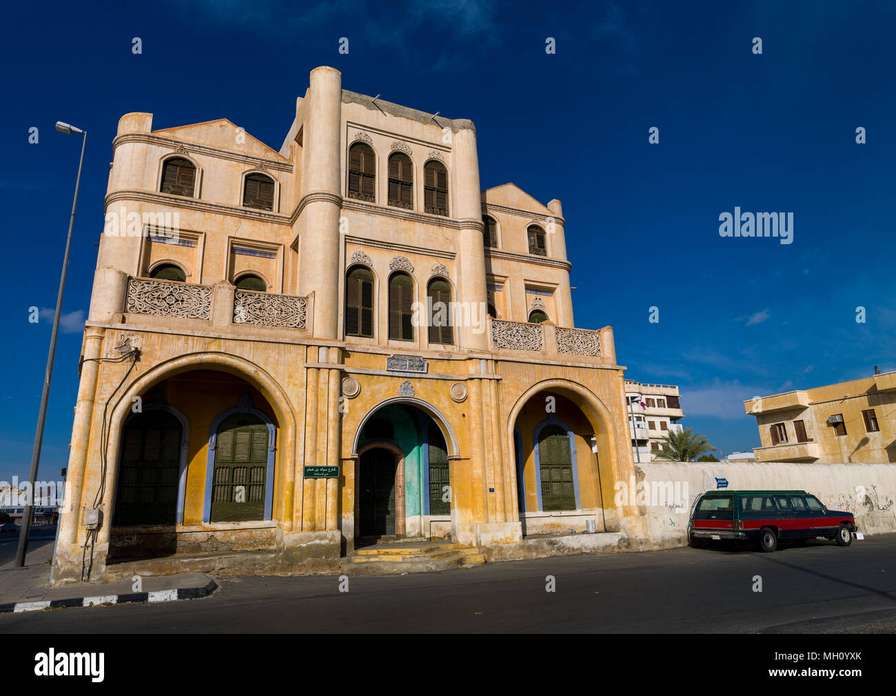 Old ottoman katib house, Makkah Province, Taif, Saudi Arabia Stock ...