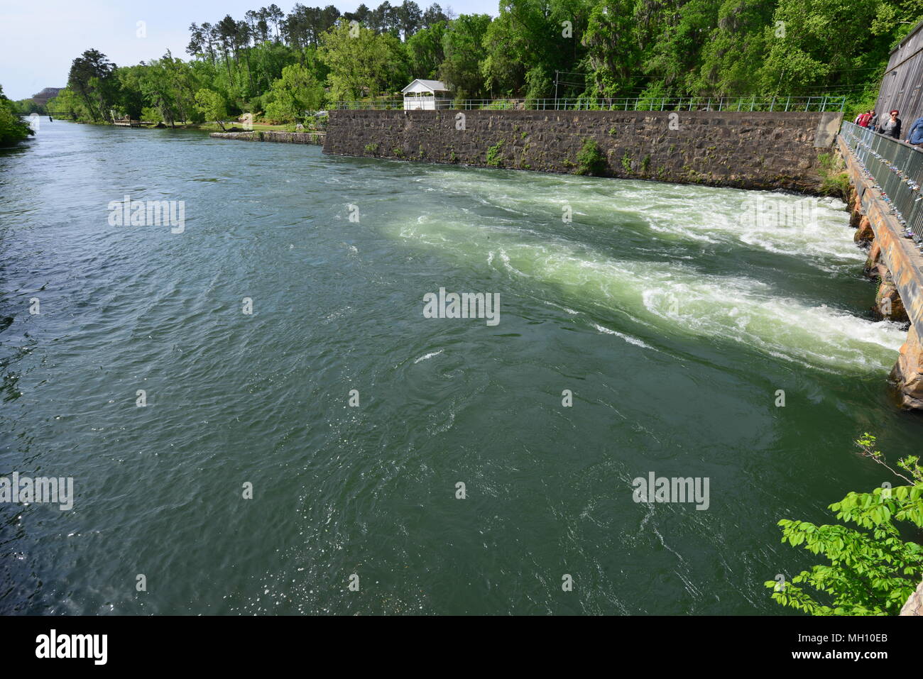 The Augusta canal at Augusta in Georgia Stock Photo - Alamy