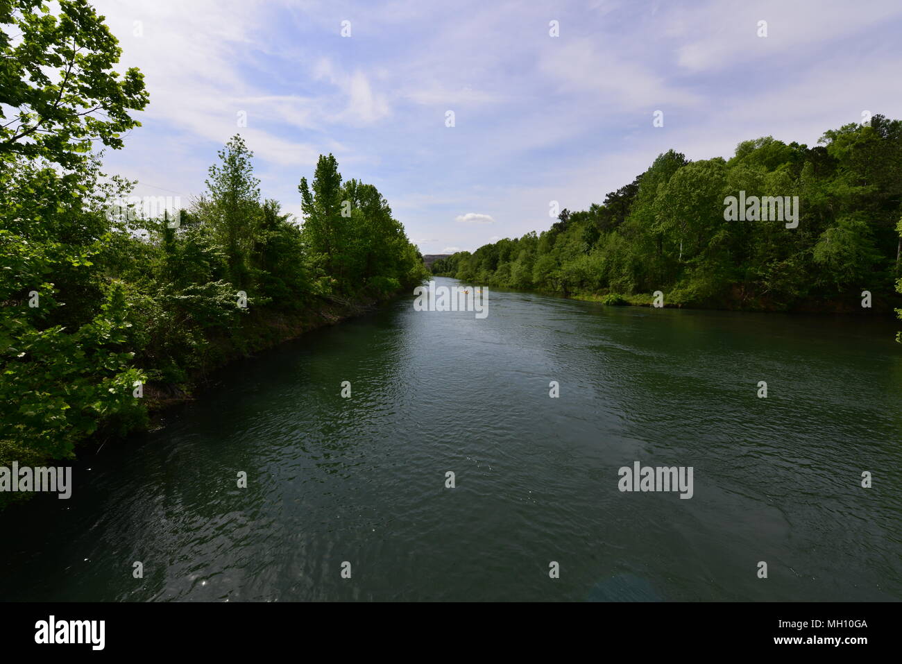 The Augusta canal at Augusta in Georgia Stock Photo - Alamy