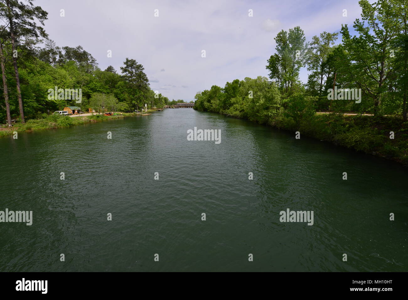 The Augusta canal at Augusta in Georgia Stock Photo - Alamy