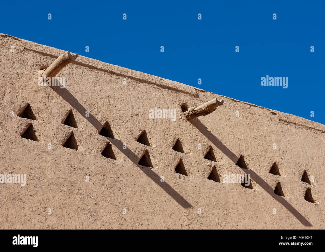 Al masmak fort ventilation windows, Riyadh Province, Riyadh, Saudi ...