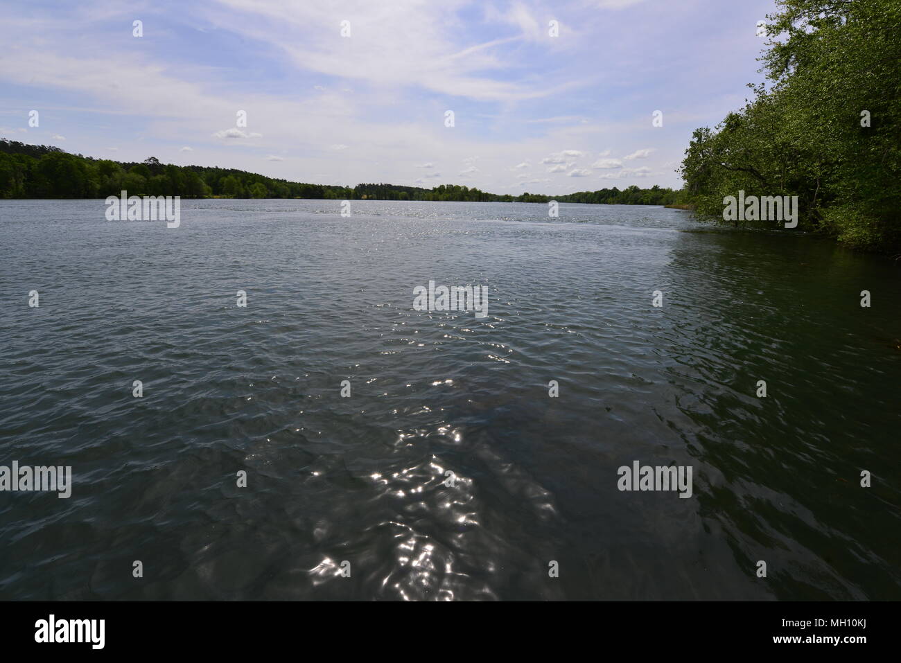 The Savannah river in Augusta, Georgia Stock Photo - Alamy