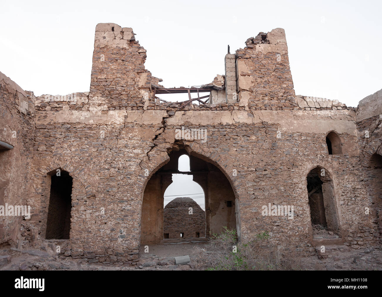 Turkish fort entrance, Jizan Region, Jizan, Saudi Arabia Stock Photo ...