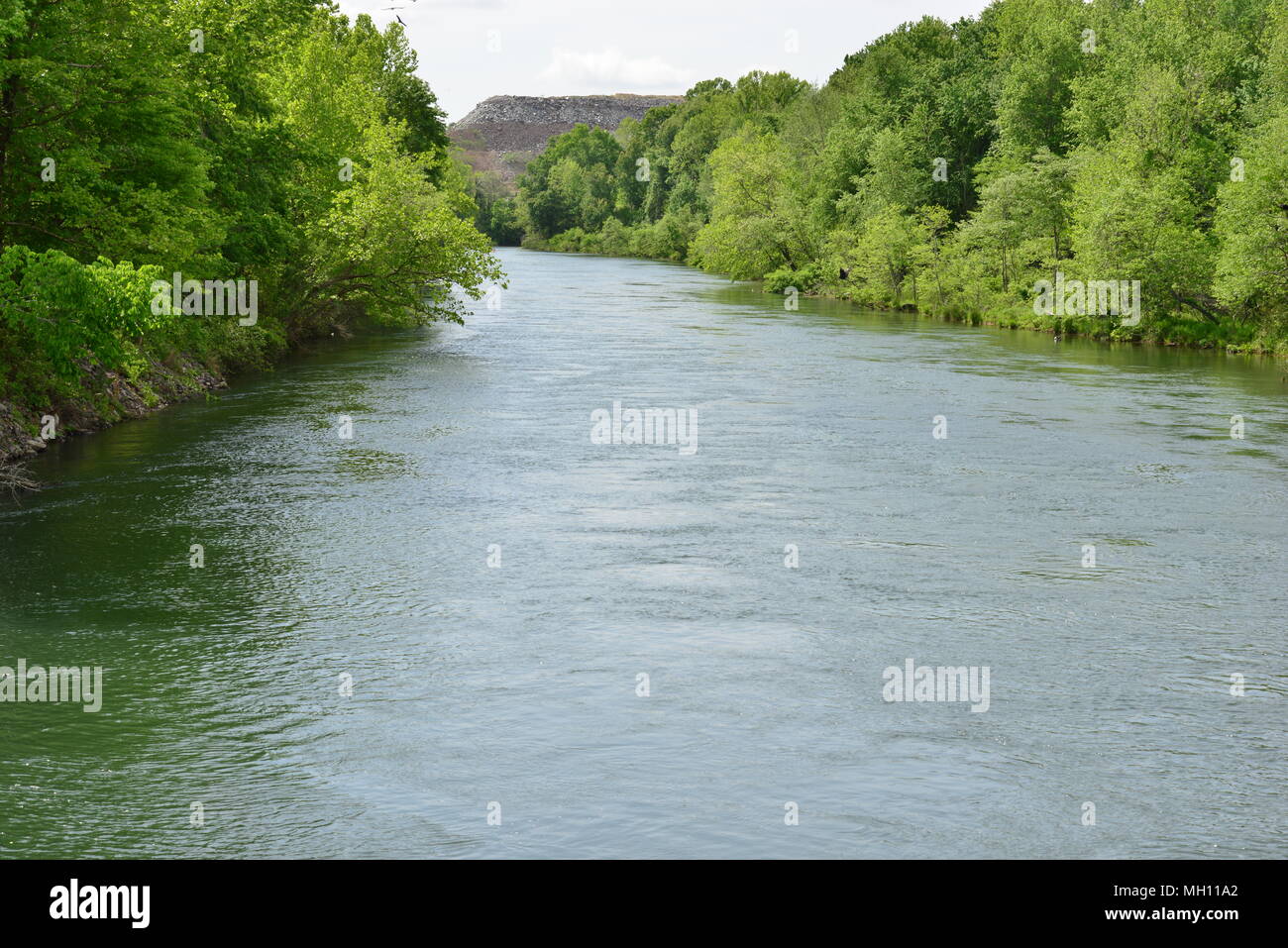 The Augusta canal at Augusta in Georgia Stock Photo - Alamy