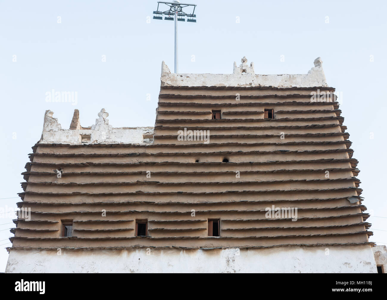 Old traditional house, Asir province, Abha, Saudi Arabia Stock Photo ...