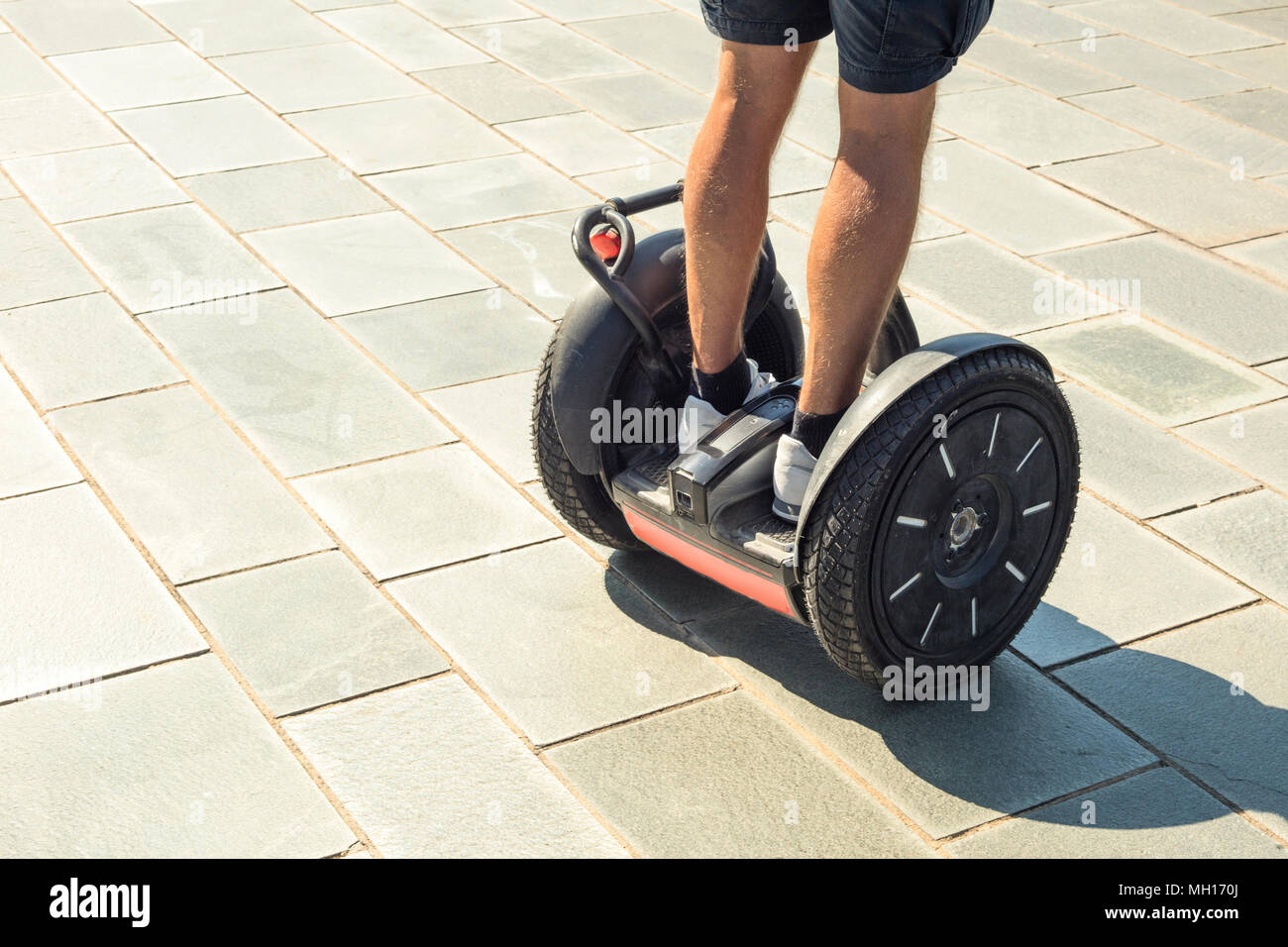 Segway man riding driving hi-res stock photography and images - Alamy