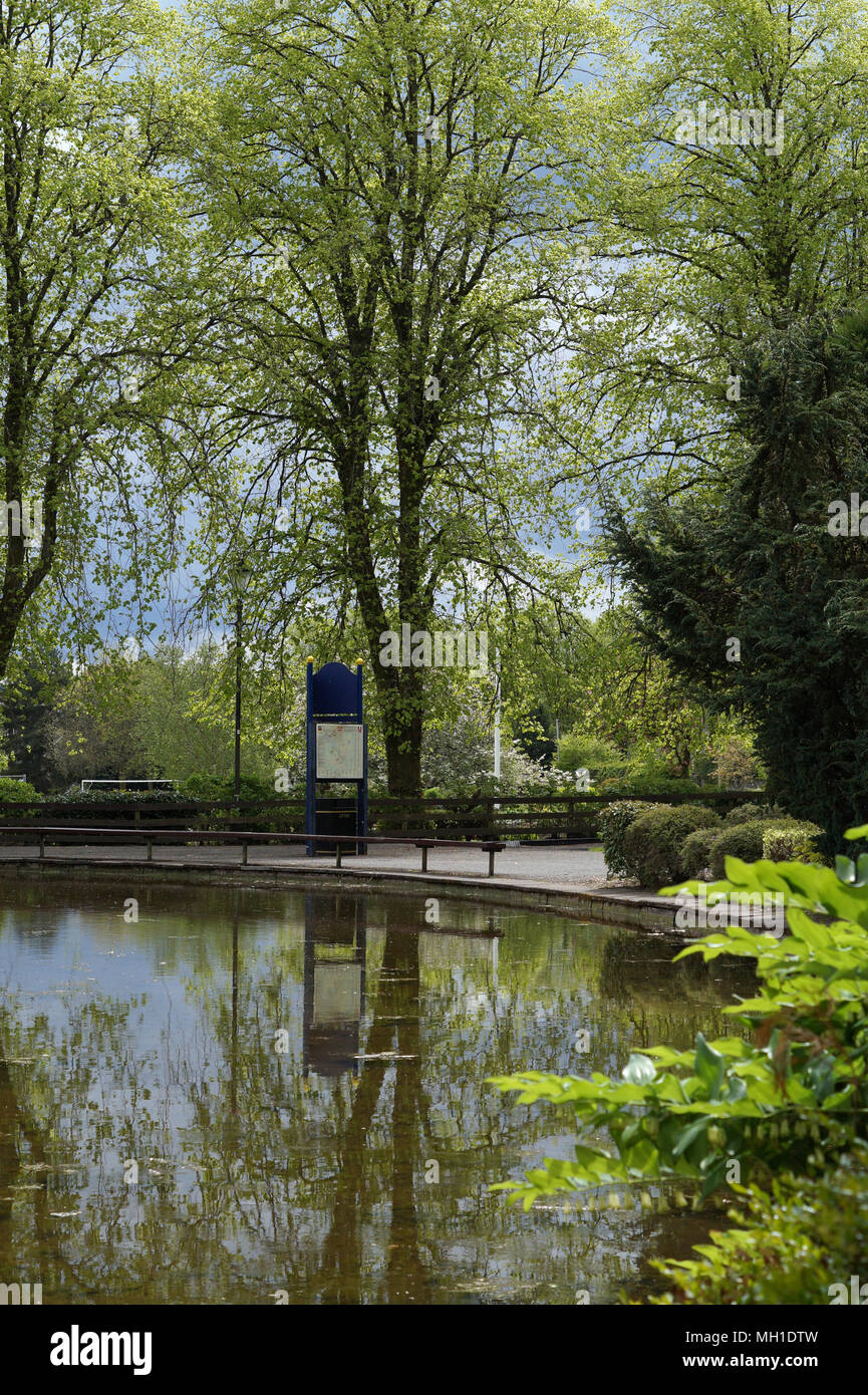 Strathaven boating pond hi-res stock photography and images - Alamy
