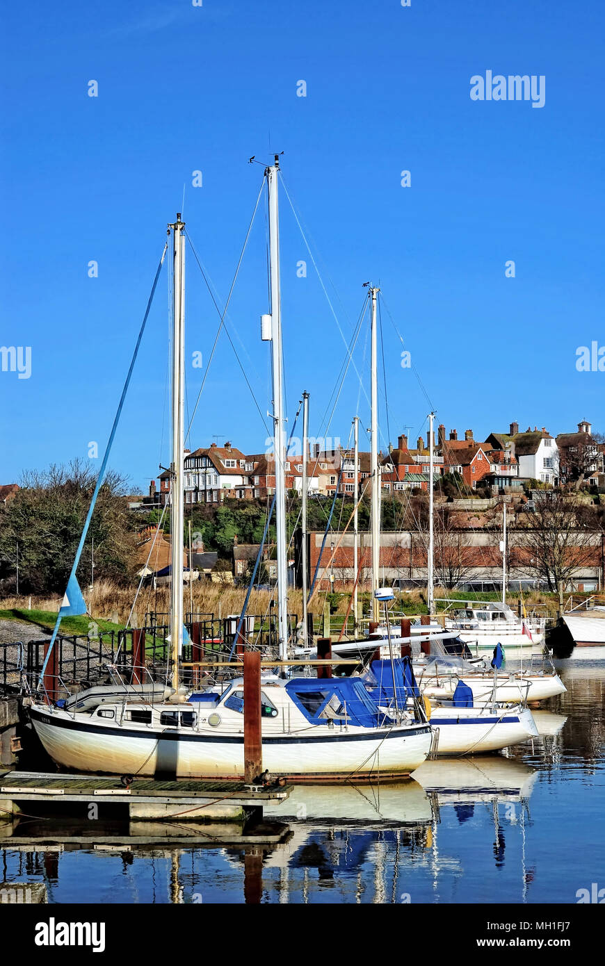 River brede moorings hi-res stock photography and images - Alamy