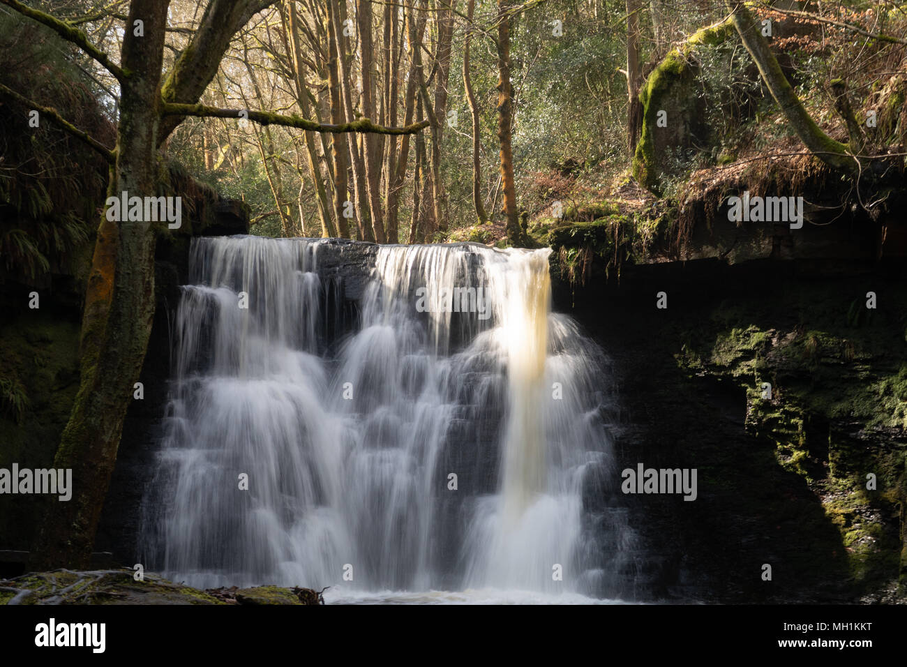 Goit stock waterfall Stock Photo - Alamy