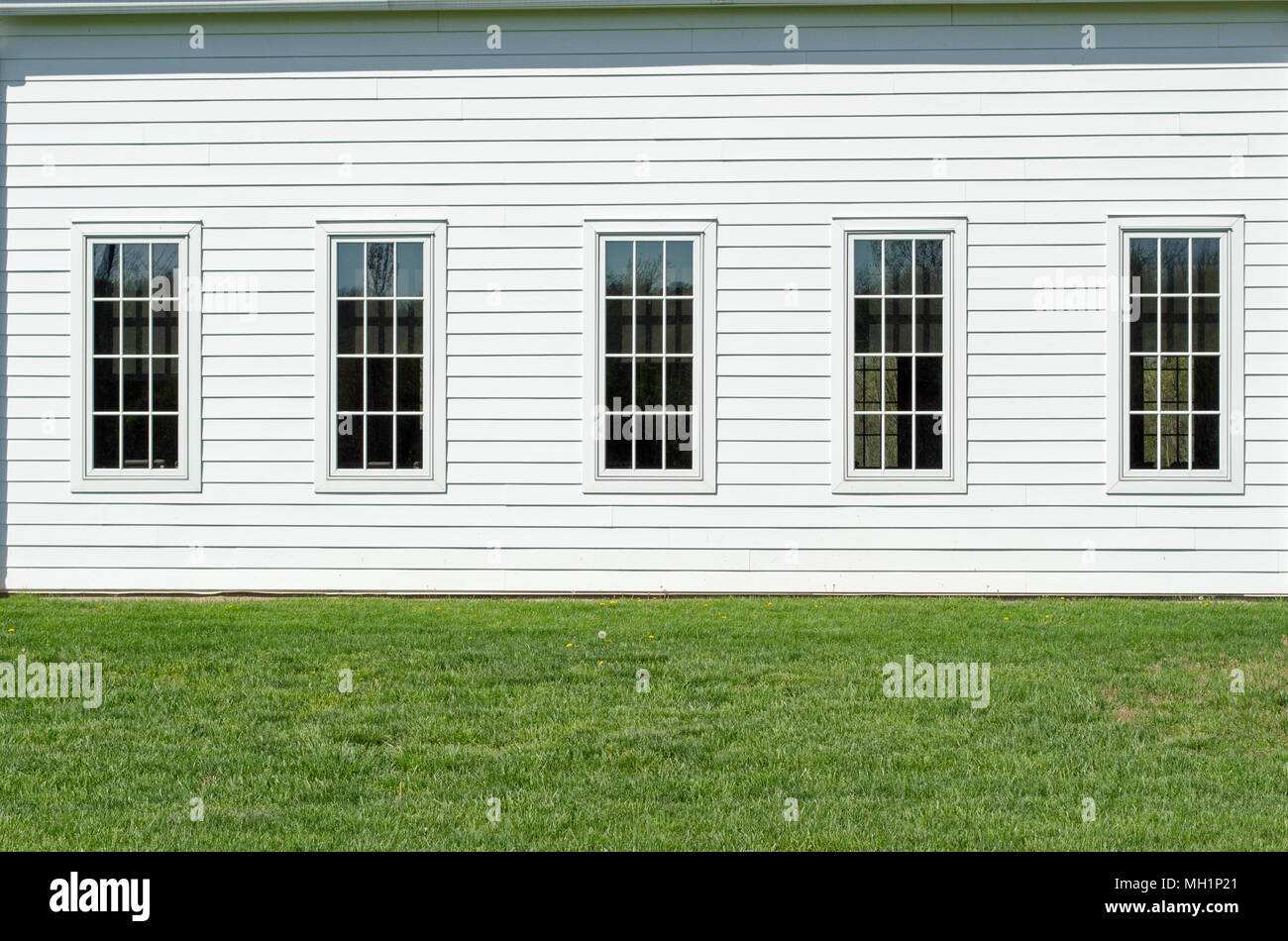 windows on the wall Stock Photo - Alamy