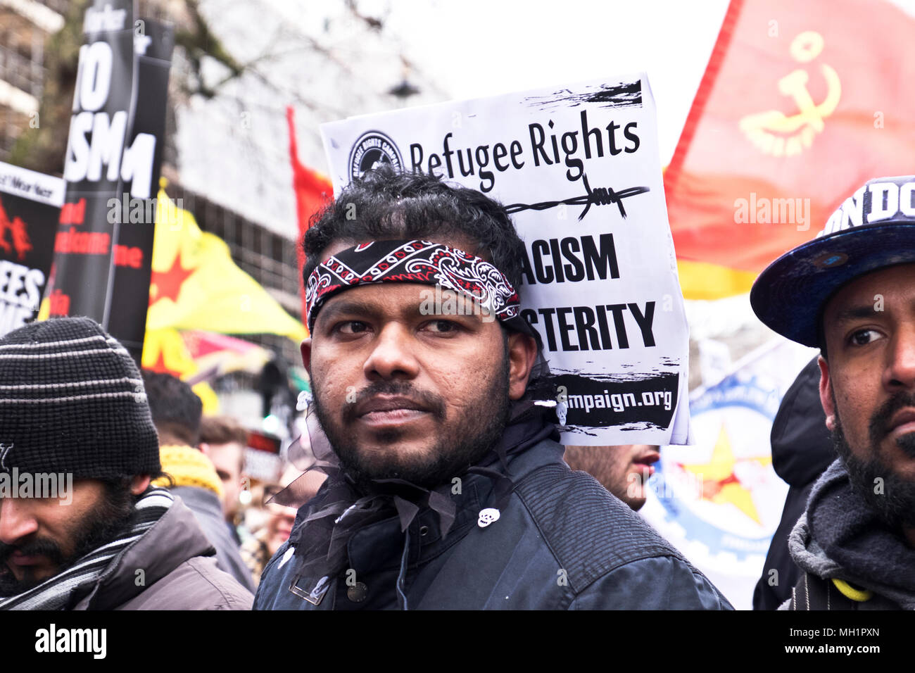 Stand up against Racism, International demonstration in London to mark ...