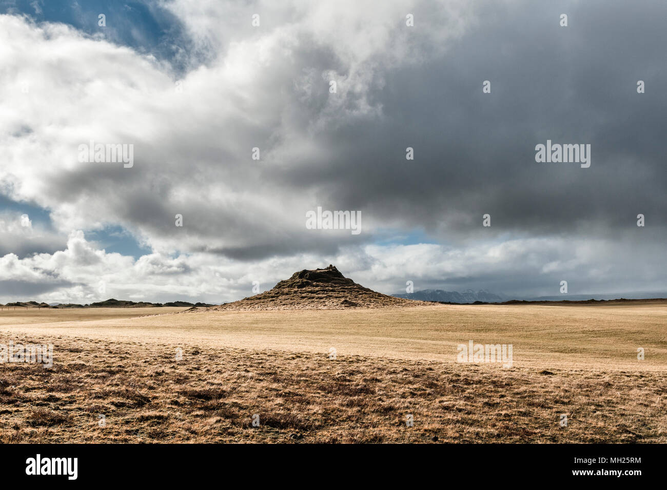 South Iceland, near Kirkjubæjarklaustur on the Ring Road. An area of ...