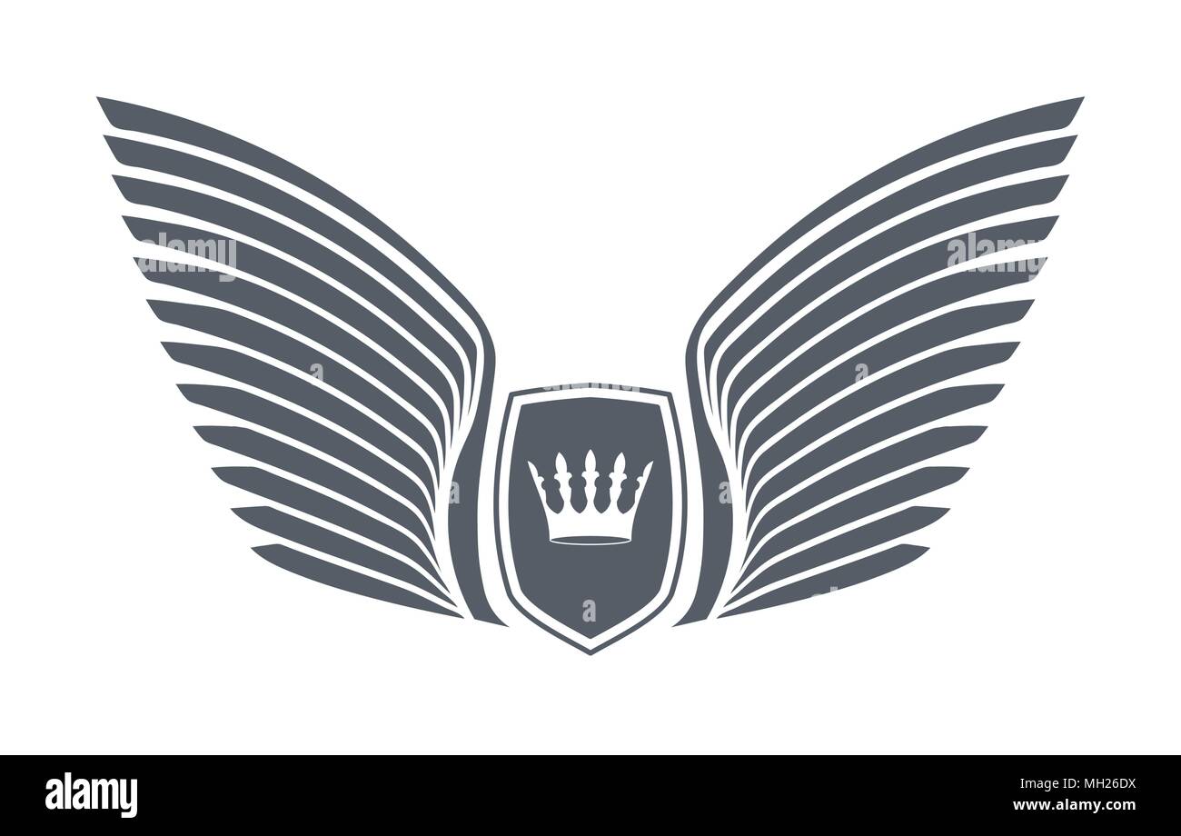 Victorian wing Stock Vector Images - Alamy