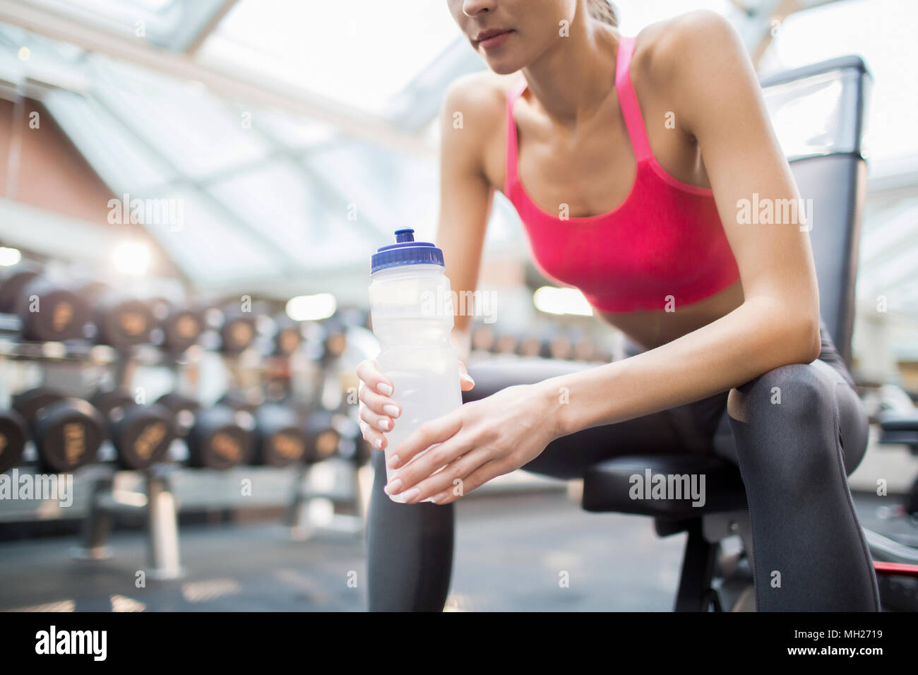 Positive fit woman in hi-res stock photography and images - Alamy