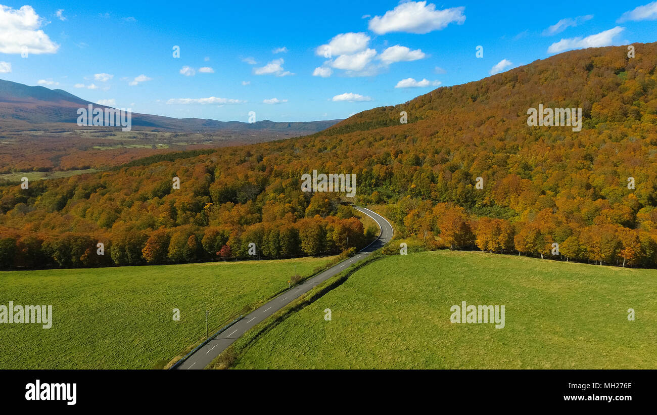 Traveling through the Hakkoda Mountains, Aomori Japan Stock Photo - Alamy