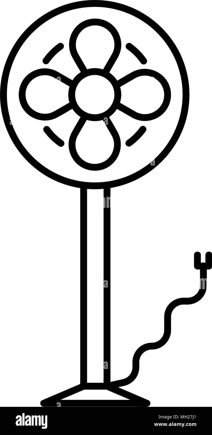 Fan outline hi-res stock photography and images - Alamy