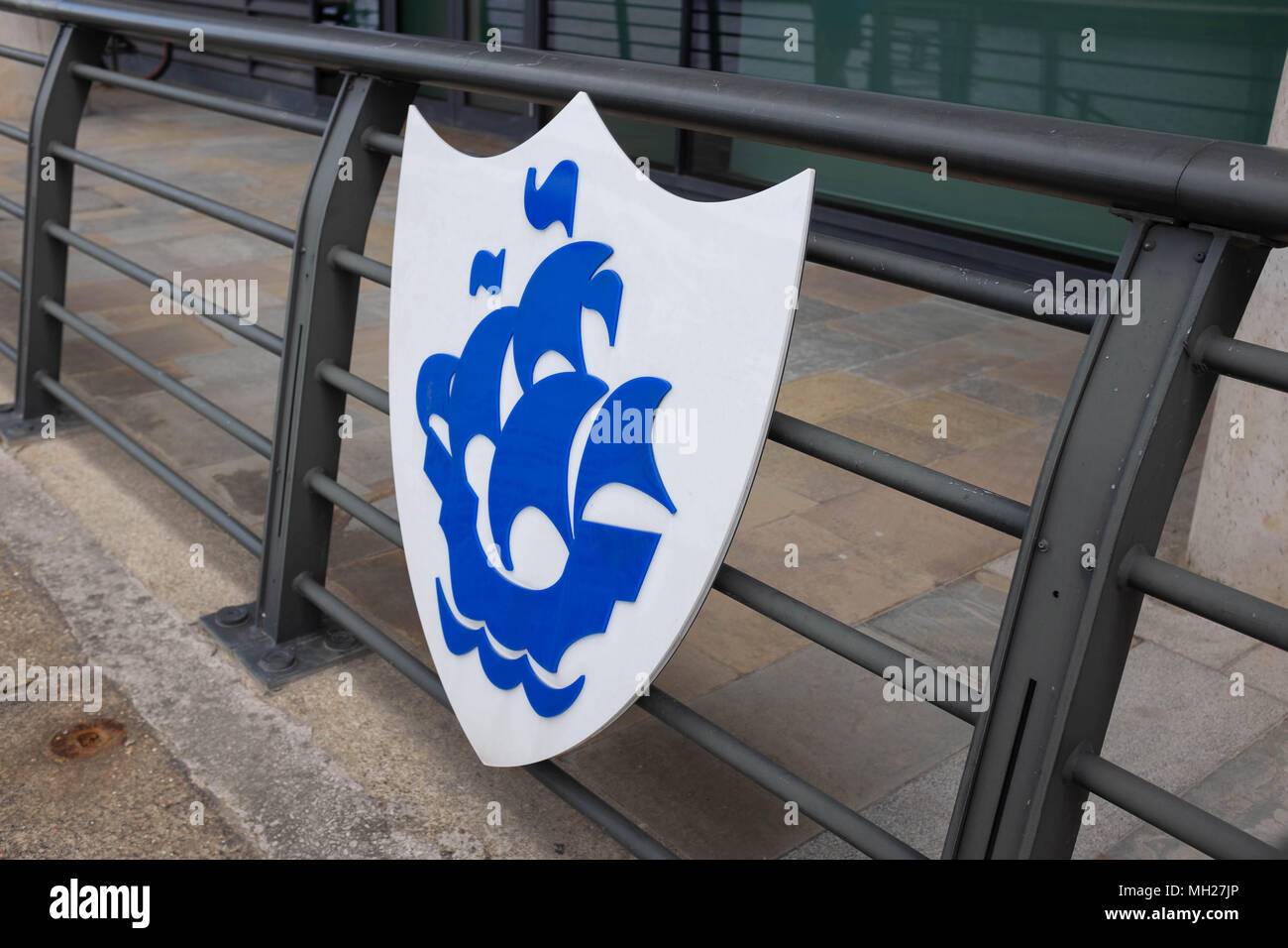 Blue Peter at Media City, Salford Quays, Manchester, UK Stock Photo - Alamy