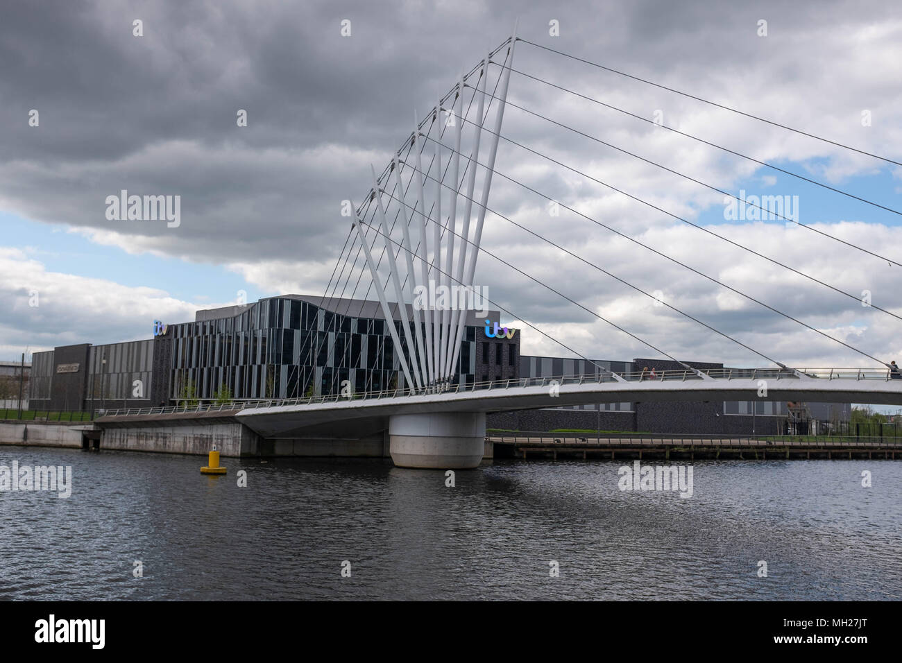 Media City, Salford Quays, Manchester, UK Stock Photo - Alamy