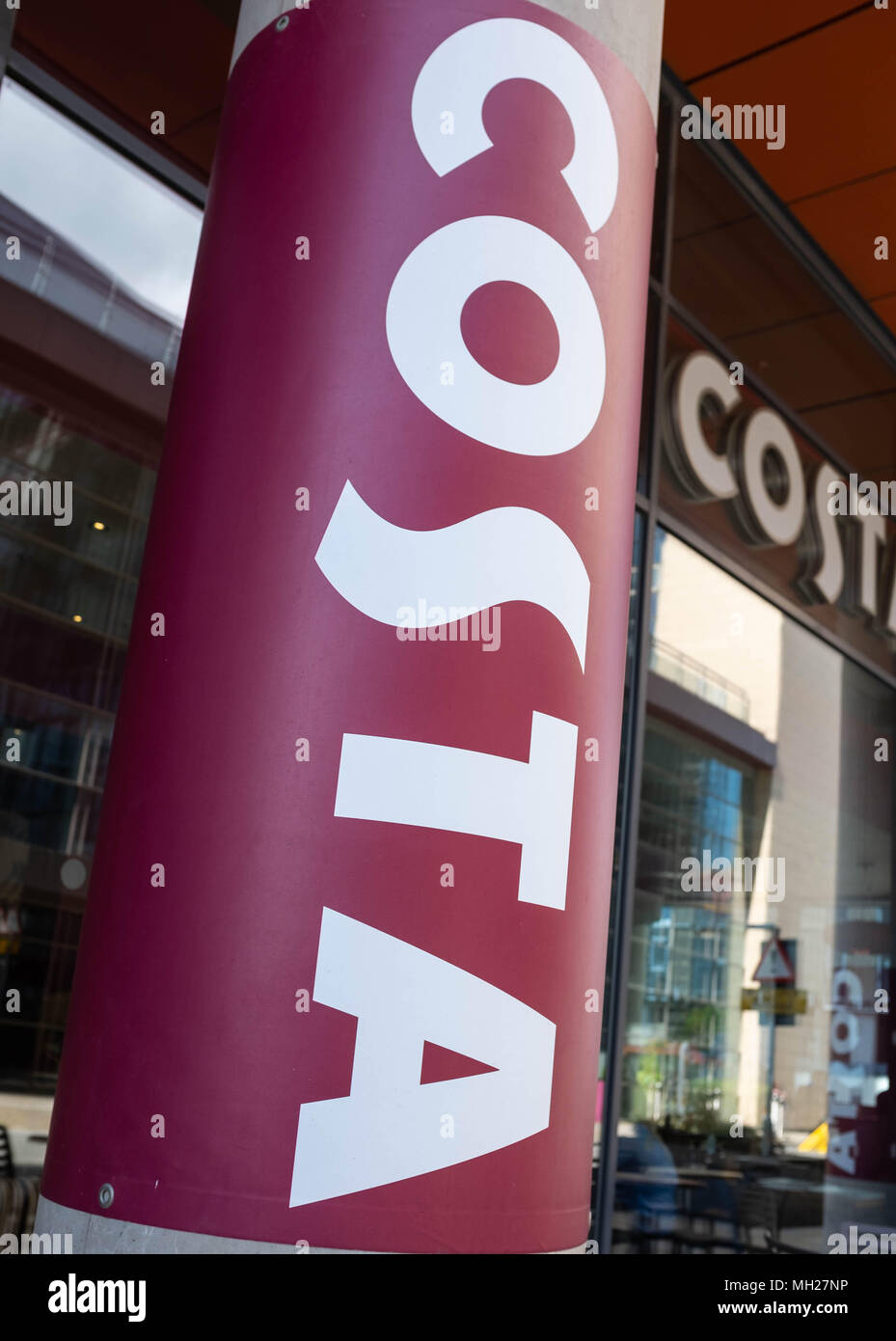 Costa Coffee at Media City, Salford Quays, Manchester, UK Stock Photo ...