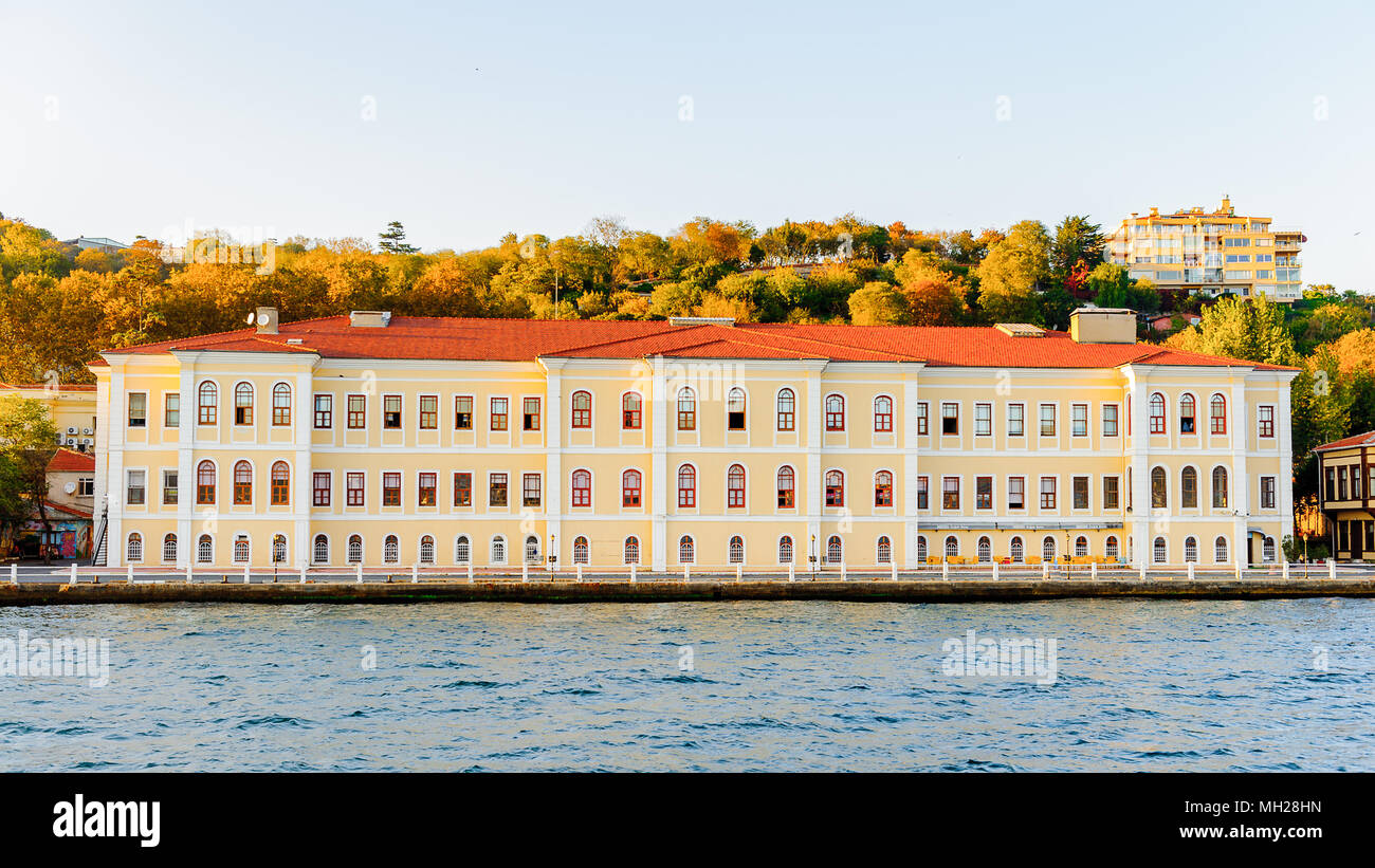 Panorama of the architecture of the European side of Istanbul, Turkey ...