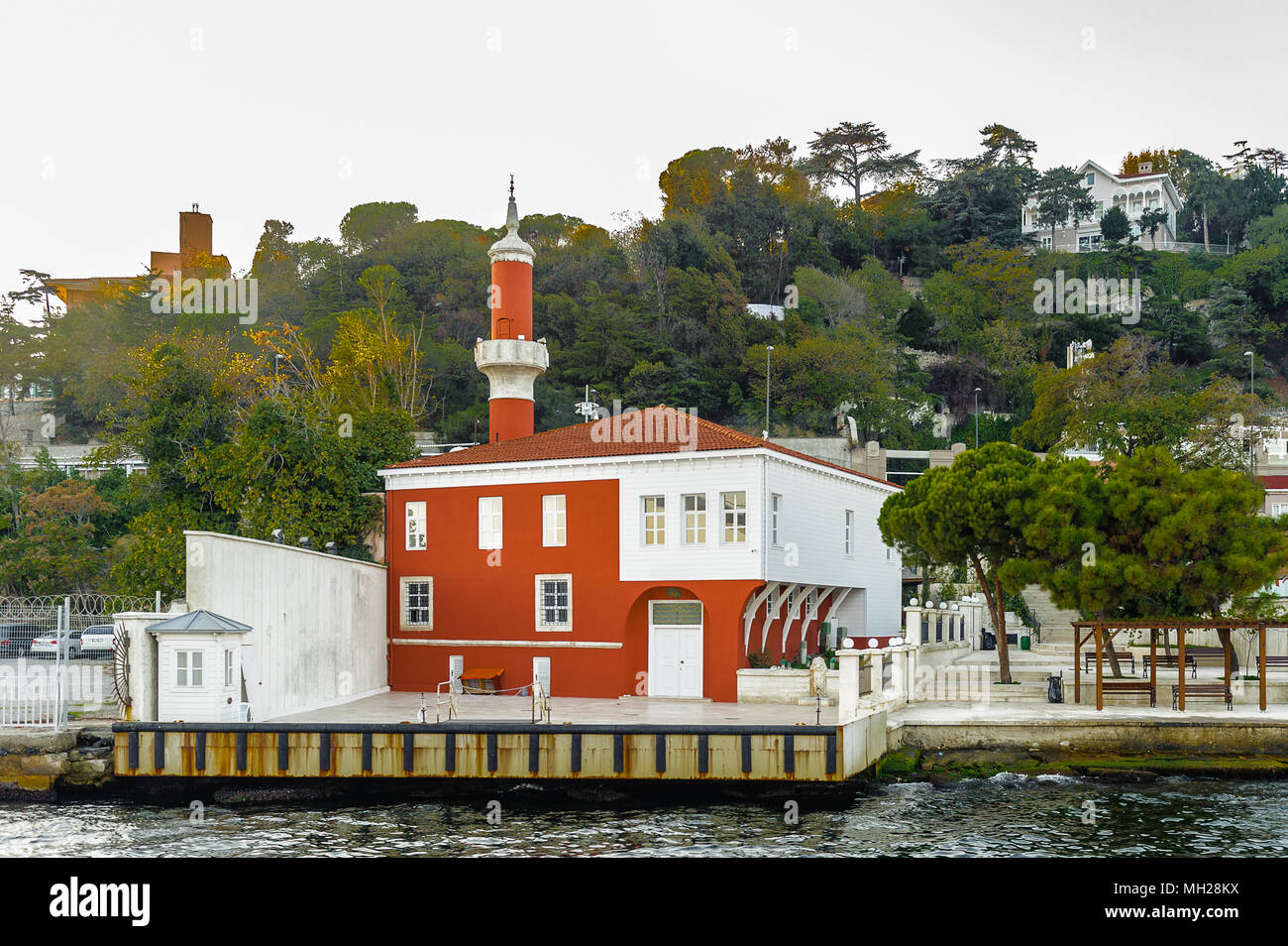 European side of the Bosphorus strait, Istanbul, Turkey Stock Photo - Alamy