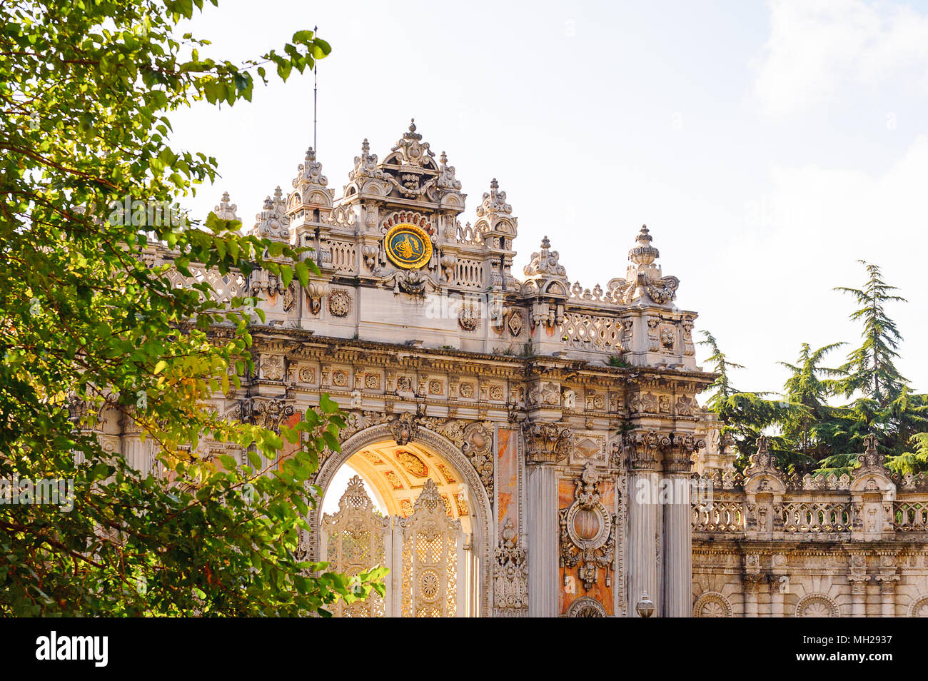 Gate in Istanbul, Turkey Stock Photo - Alamy