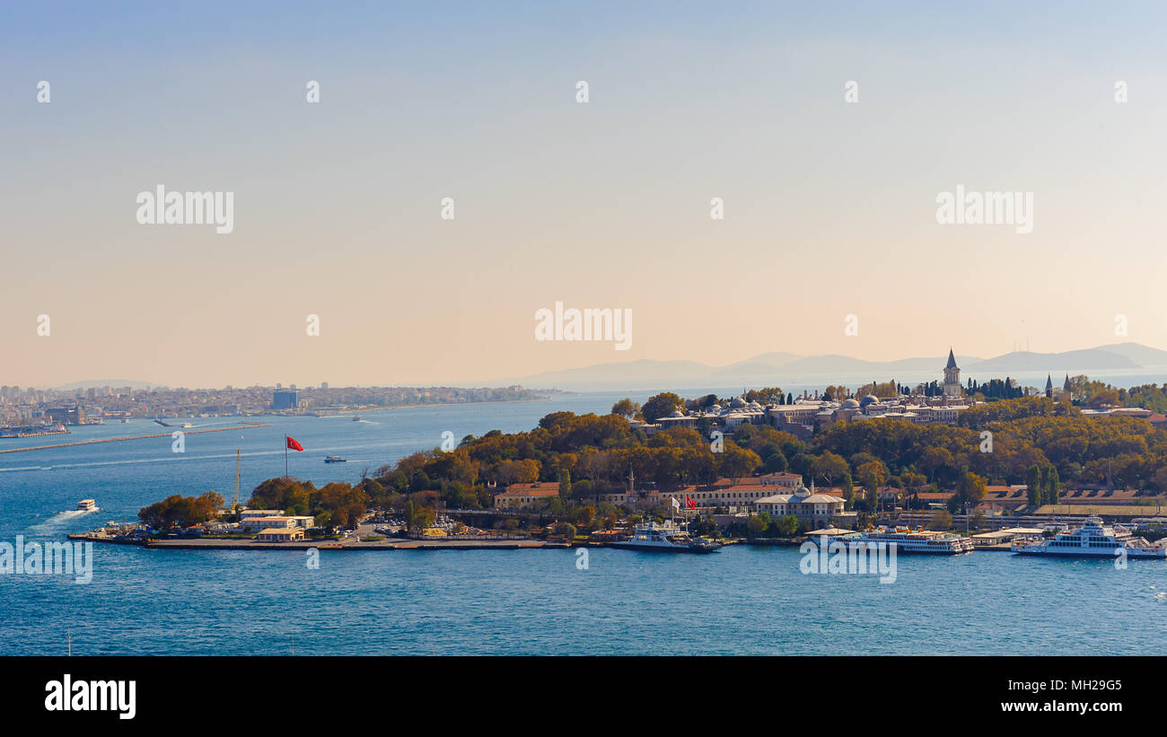Historic area of Istanbul, Turkey. UNESCO World Heritage Stock Photo ...