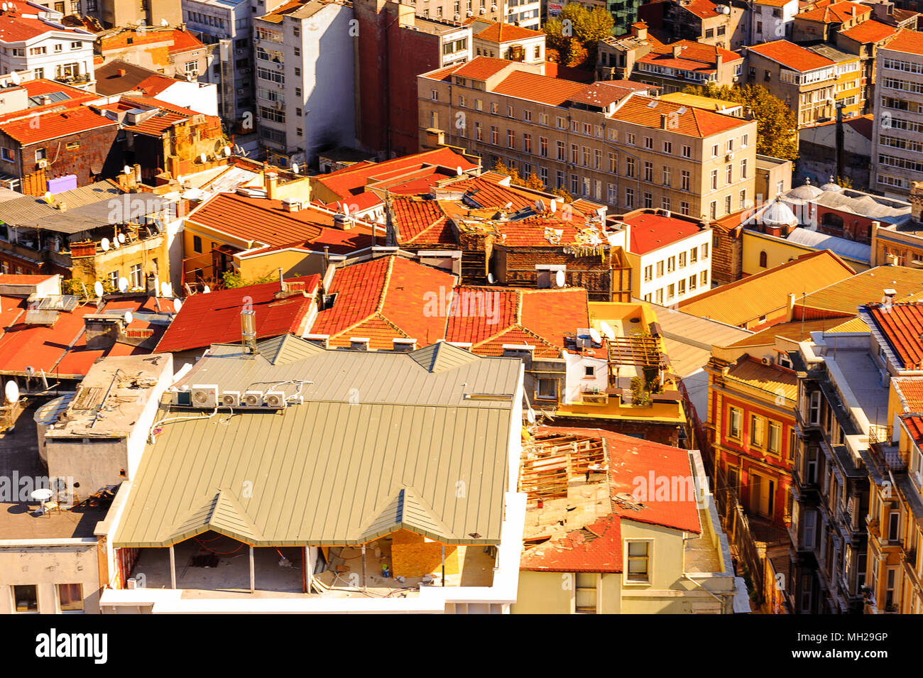 Architecture of the modern part of Istanbul, Turkey Stock Photo - Alamy