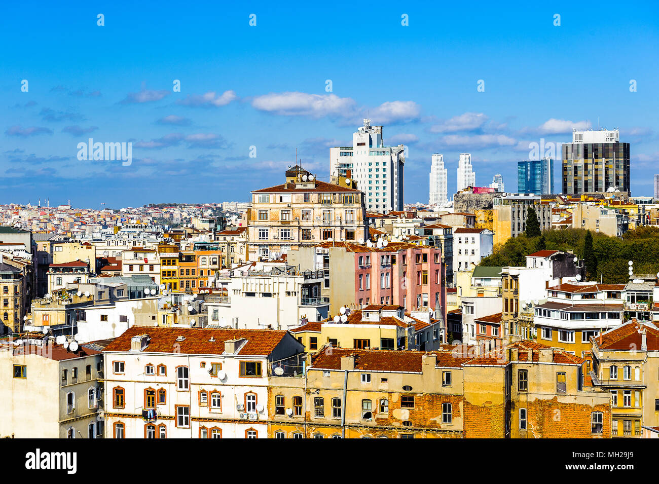 Aerial view of Istanbul, Turkey Stock Photo - Alamy