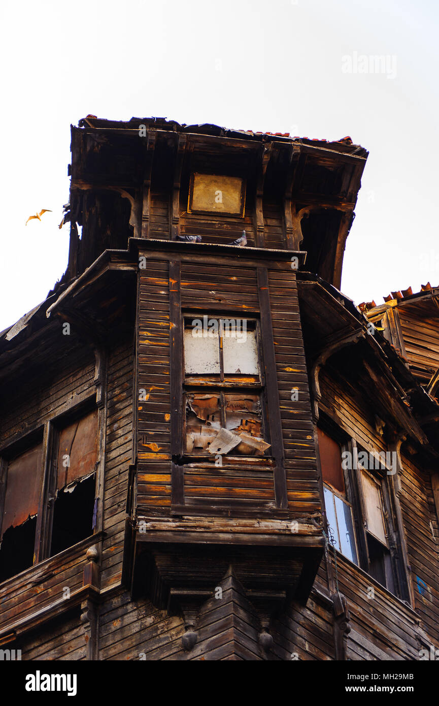 Architecture of a poor area of Istanbul, Turkey Stock Photo - Alamy