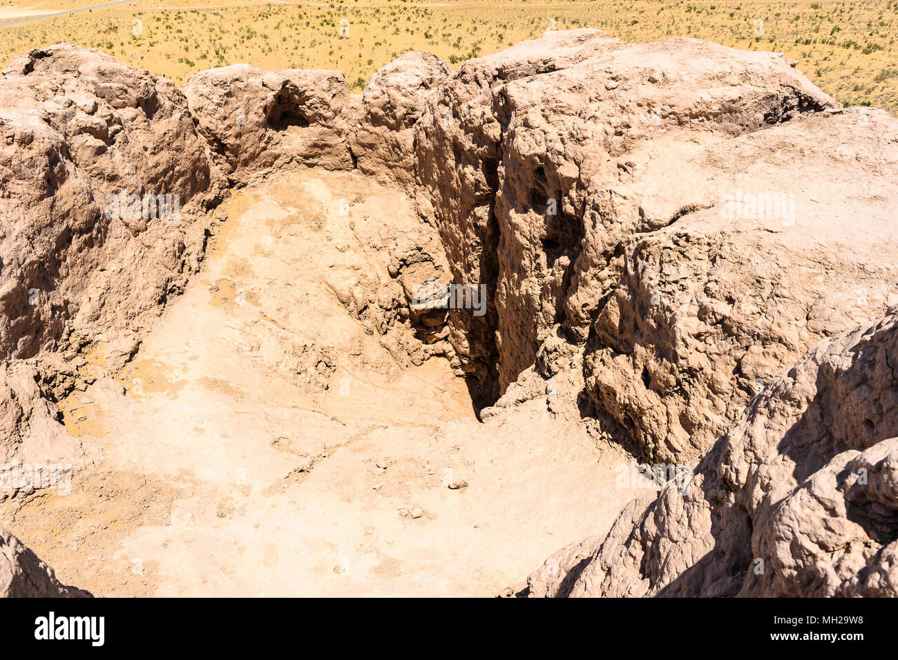 Ancient ruins of Khwarezm which was the center of the indigenous ...