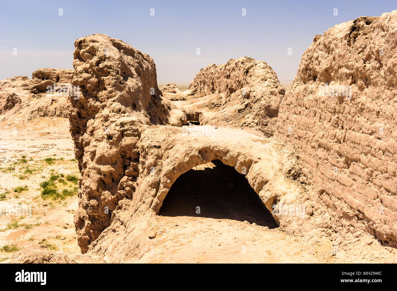 Ancient ruins of Khwarezm which was the center of the indigenous ...
