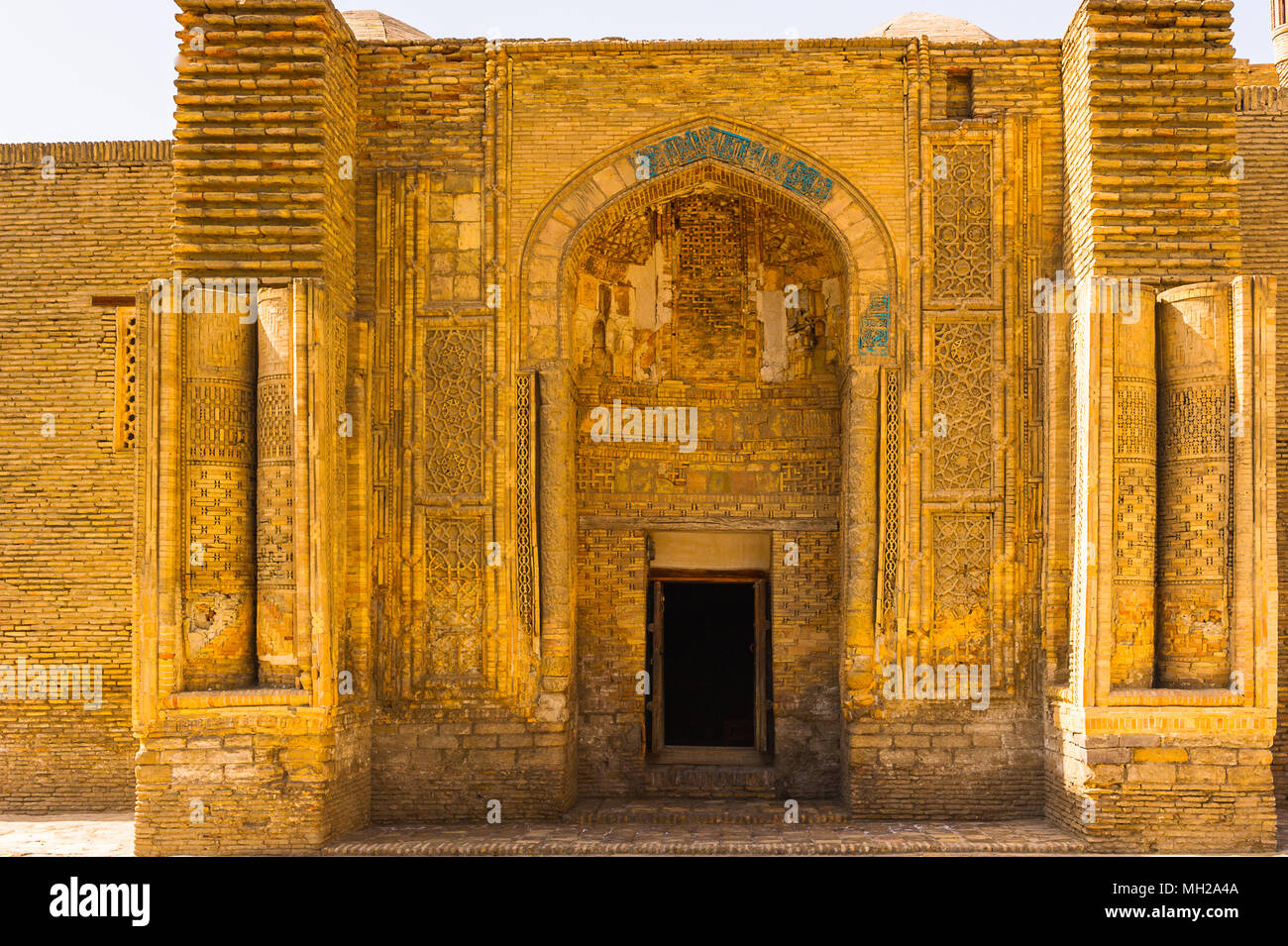 Architecture of the Historic center of Bukhara, Uzbekistan Stock Photo ...