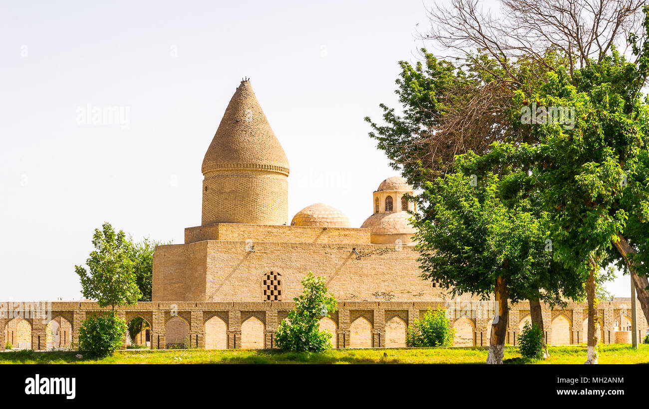 Architecture of the Historic center of Bukhara, Uzbekistan Stock Photo ...