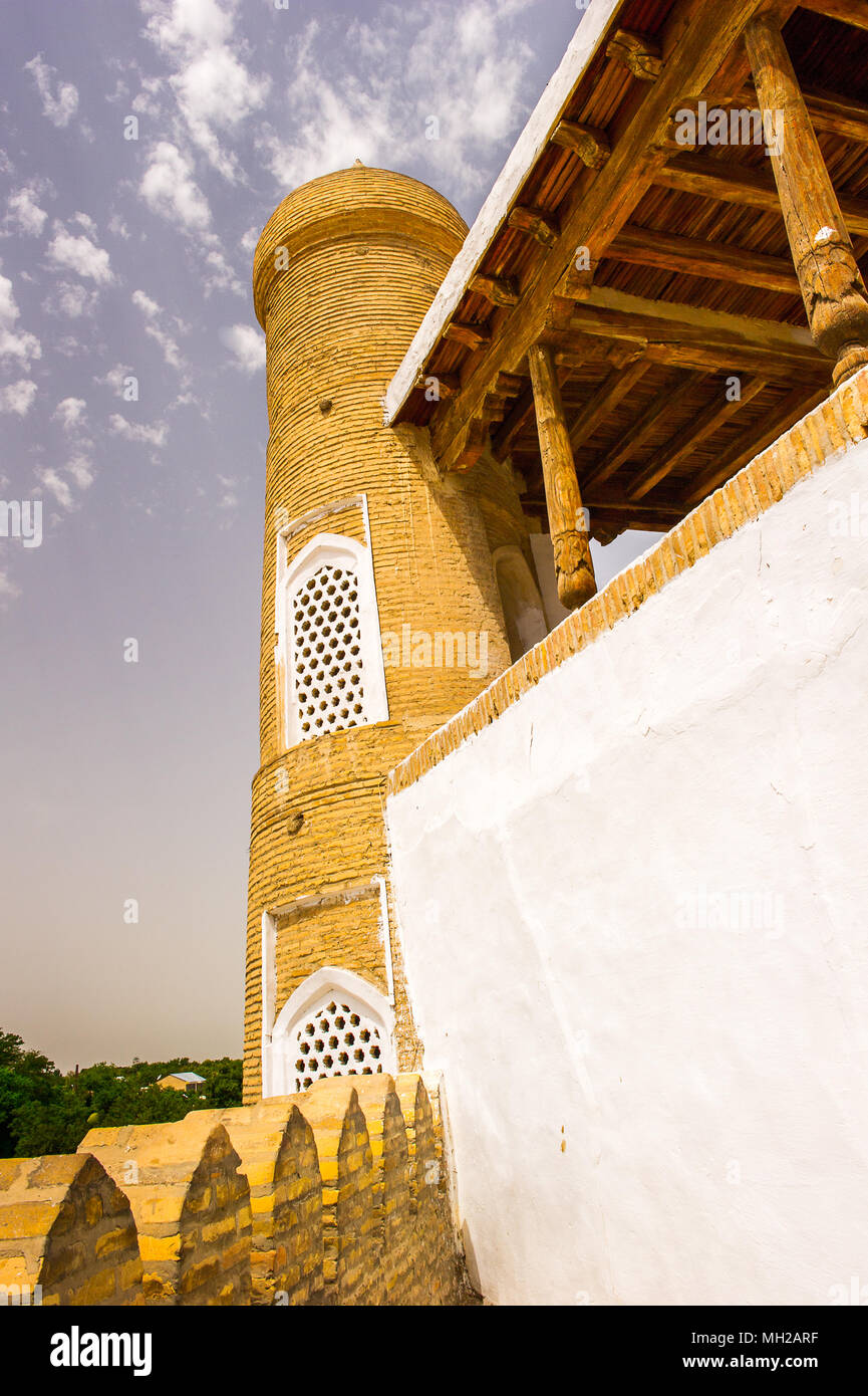 Architecture of the Historic center of Bukhara, Uzbekistan Stock Photo ...
