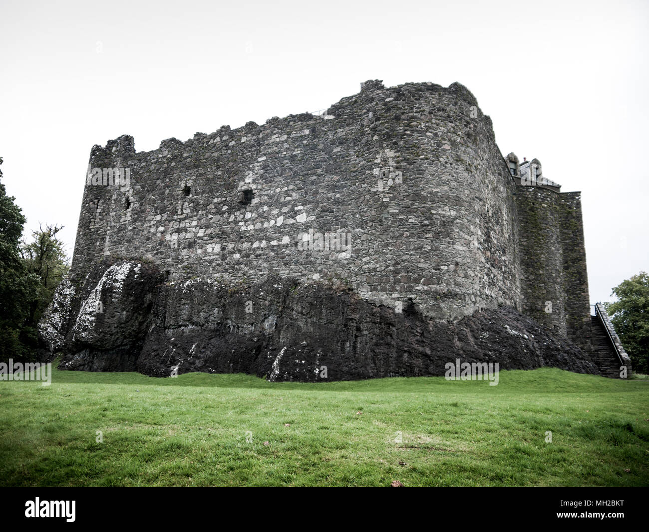 Dunstaffnage castle, Oban, Argyll and Bute, Scotland, UK Stock Photo ...
