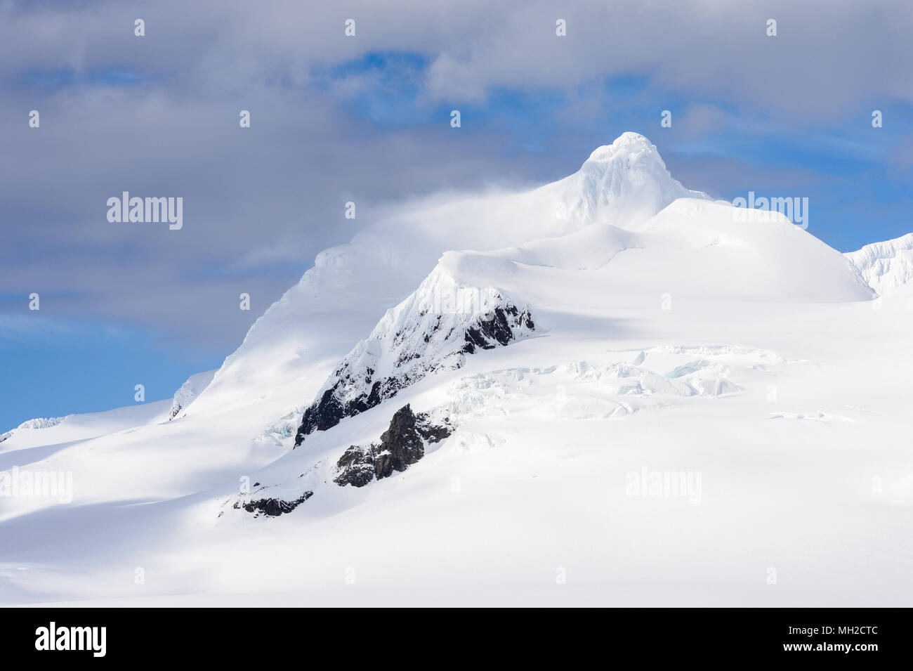 Ice landscape of SOuth Georgia Stock Photo - Alamy