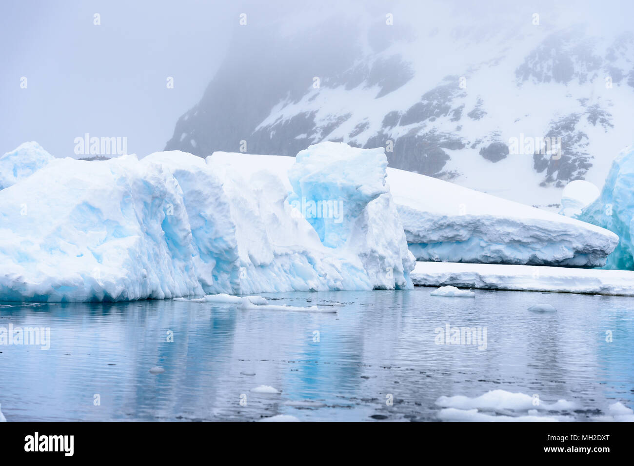 Ice formations in Antarctica Stock Photo - Alamy