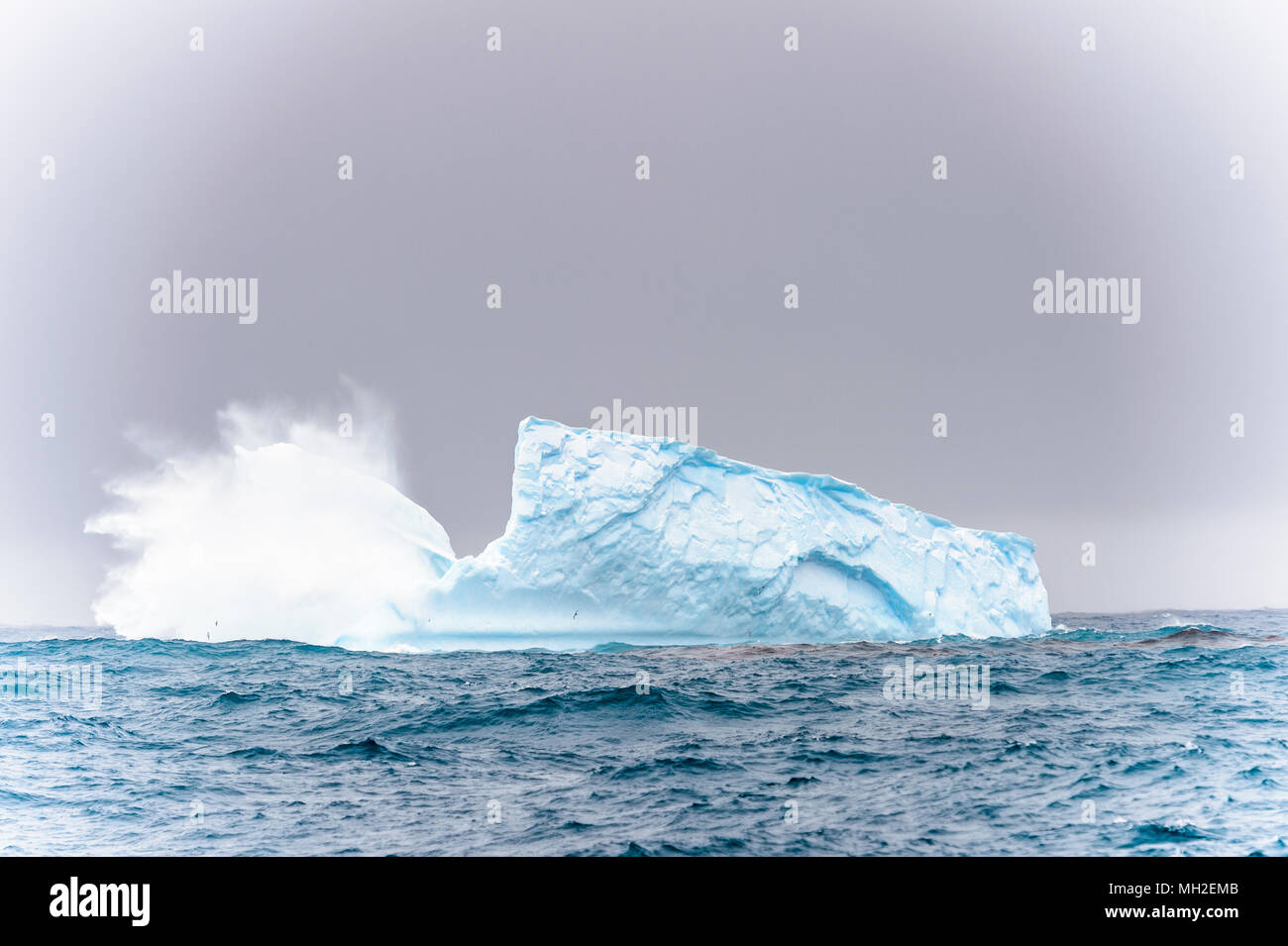 Huge iceberg in the South Atlantic Stock Photo - Alamy