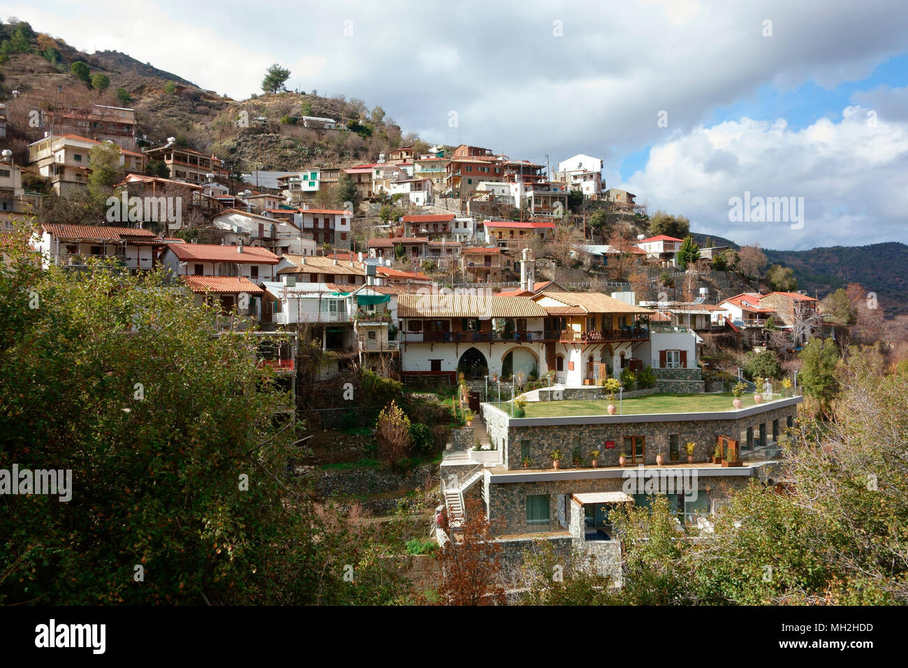 Kalopanayiotis Village, Troodos mountains, Cyprus Stock Photo - Alamy