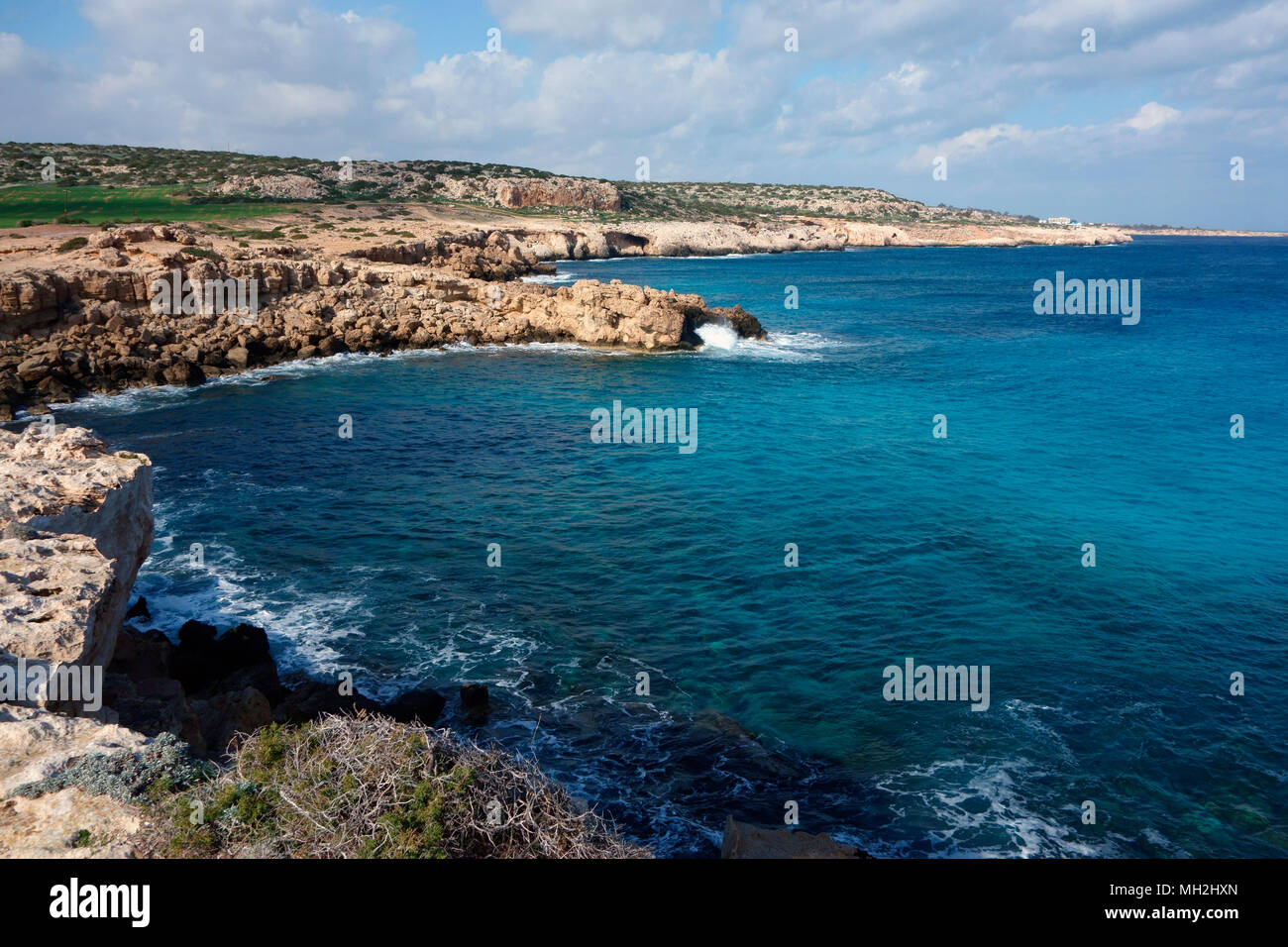 Cape Greco National Park, Mediterranean, Cyprus Stock Photo - Alamy