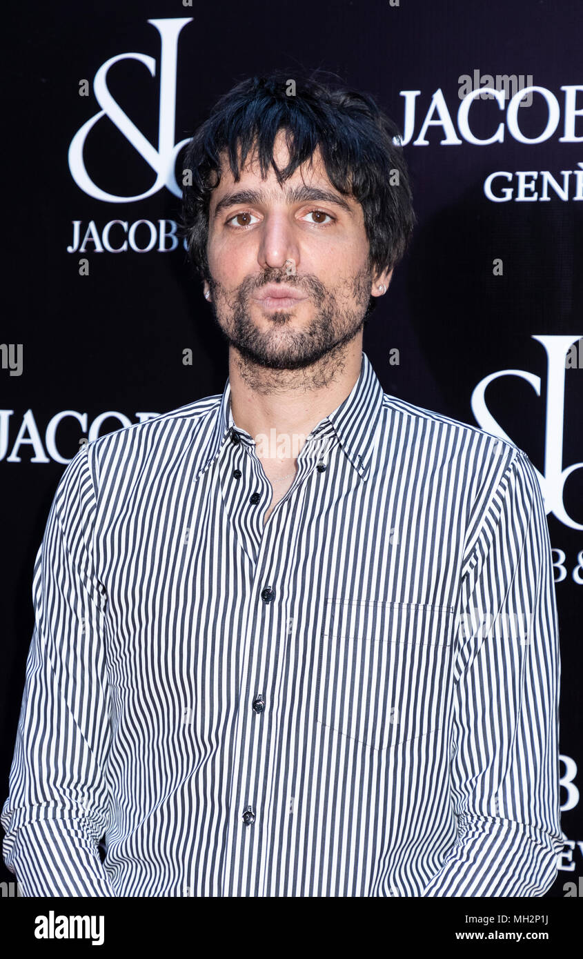 New York, United States. 26th Apr, 2018. Photographer Sebastian Faena ...