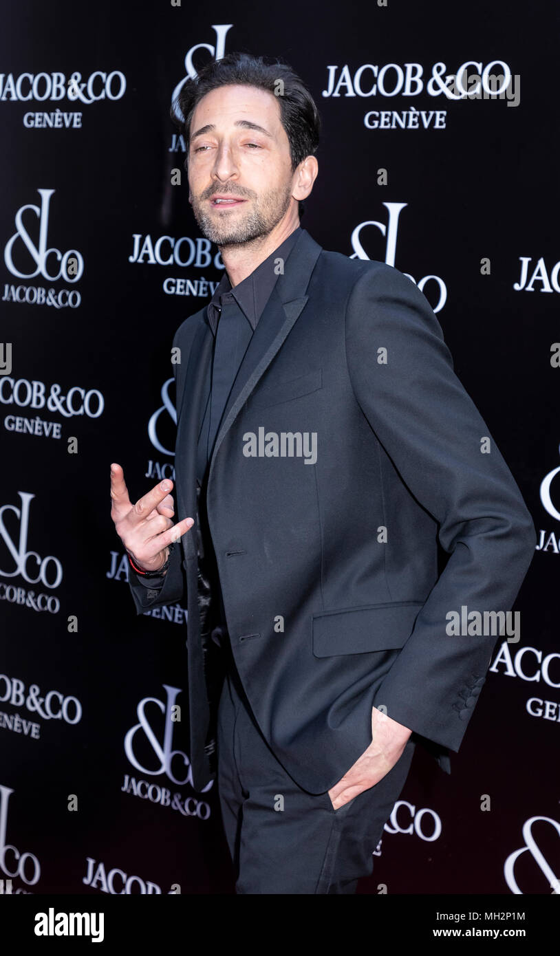 New York, United States. 26th Apr, 2018. Adrien Brody attends The Grand ...