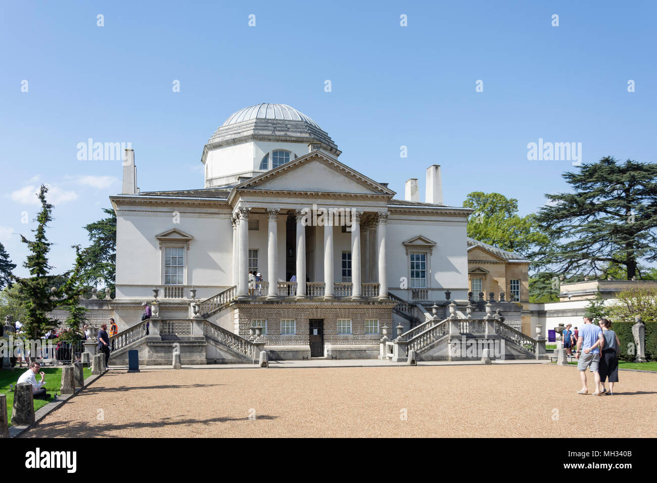 Chiswick house palladian villa hi-res stock photography and images - Alamy