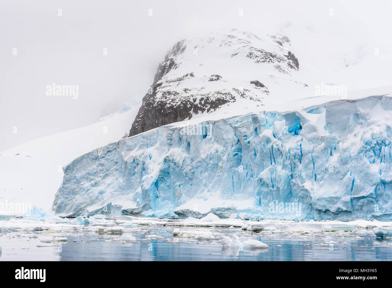 Antarctic ice rocks Stock Photo - Alamy