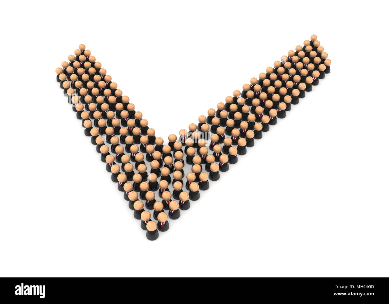 Tick figures hi-res stock photography and images - Alamy